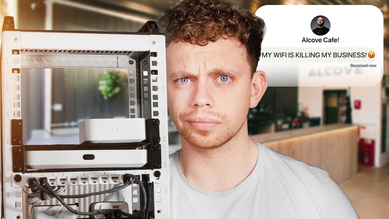 Inside a Next-Gen Coffee Shop Network and AV: Full Build! - YouTube