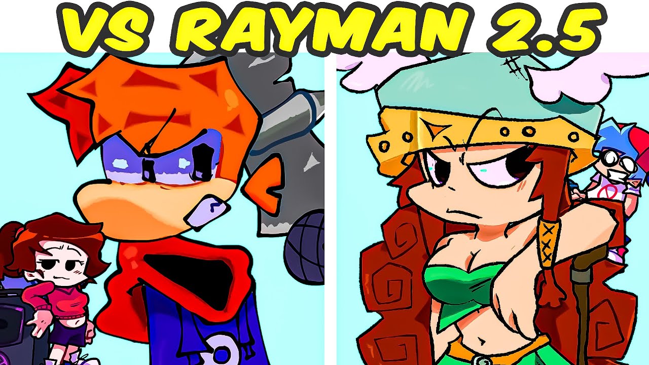 Friday Night Funkin' VS RAYMAN 2.5 UPDATE WEEK + Cutscene (FNF MOD/New ...