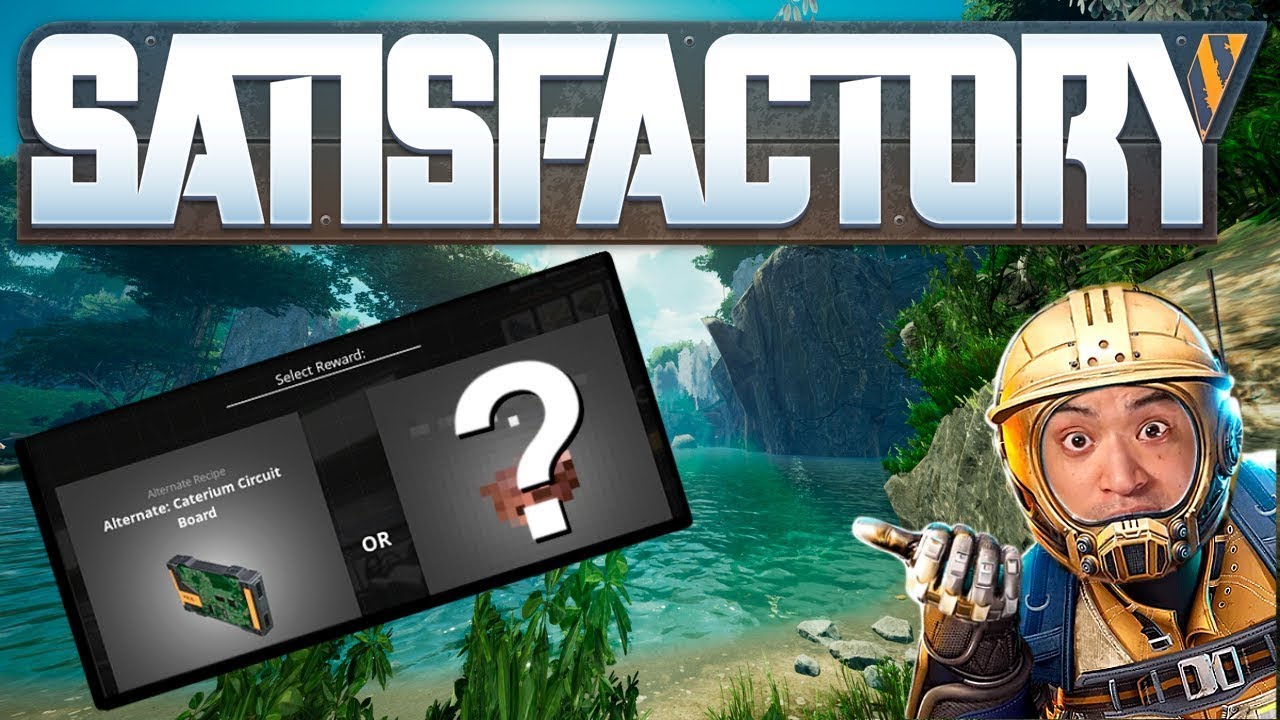 This is the Recipe for Enjoyment - Satisfactory 1.0 - YouTube