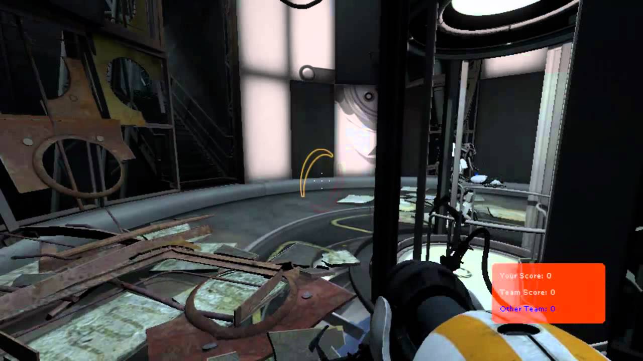 Portal 2 - Co-op in the Single Player - YouTube