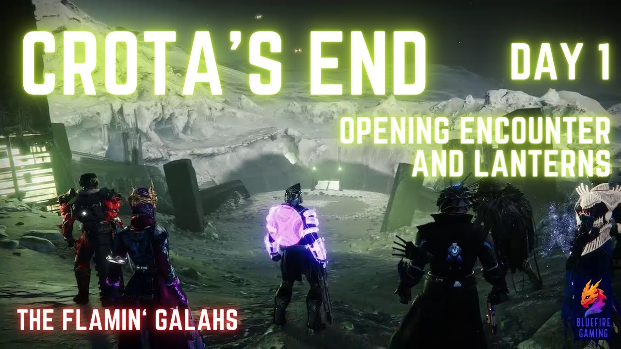 Opening Encounter and Lanterns | Crota's End | Day 1 | Destiny 2 - YouTube