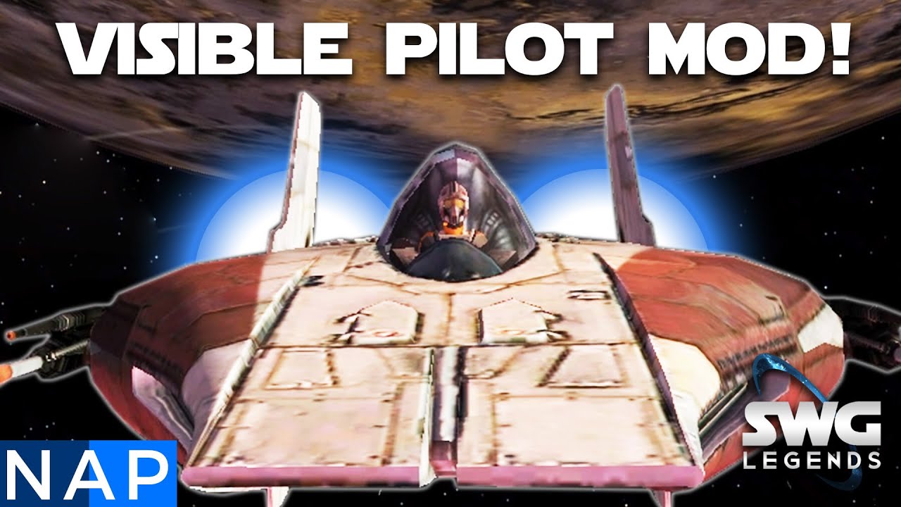 SWG Visible Pilot Mod - Star Wars Galaxies Modding - YouTube