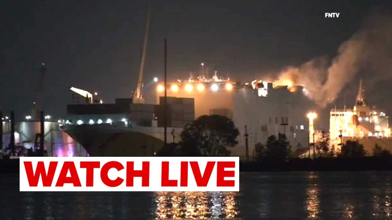 LIVE | Update on deadly ship fire at Port Newark, New Jersey that ...
