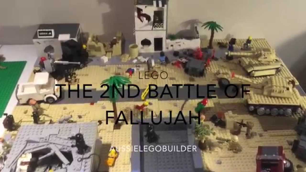 LEGO The battle of Fallujah- Iraq war - YouTube