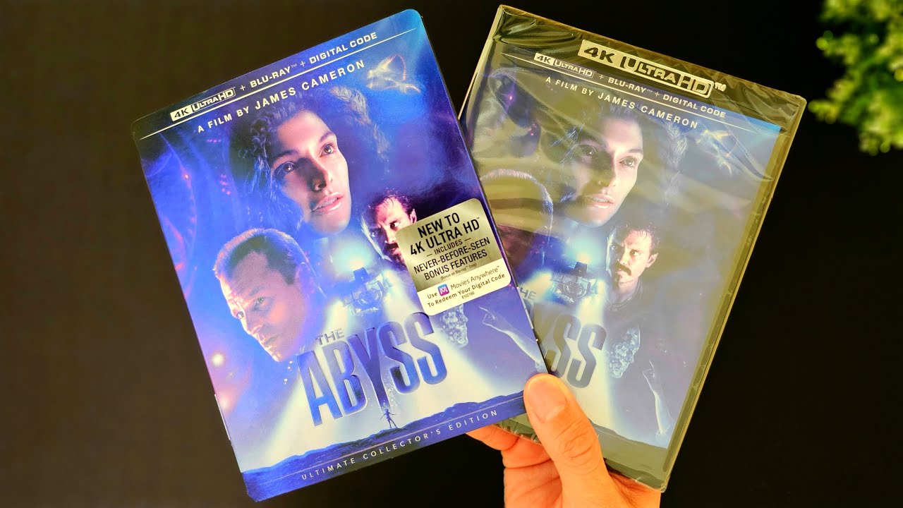 The Abyss 4K UltraHD Blu-ray DVD Unboxing | Disc Menu Reveal - YouTube