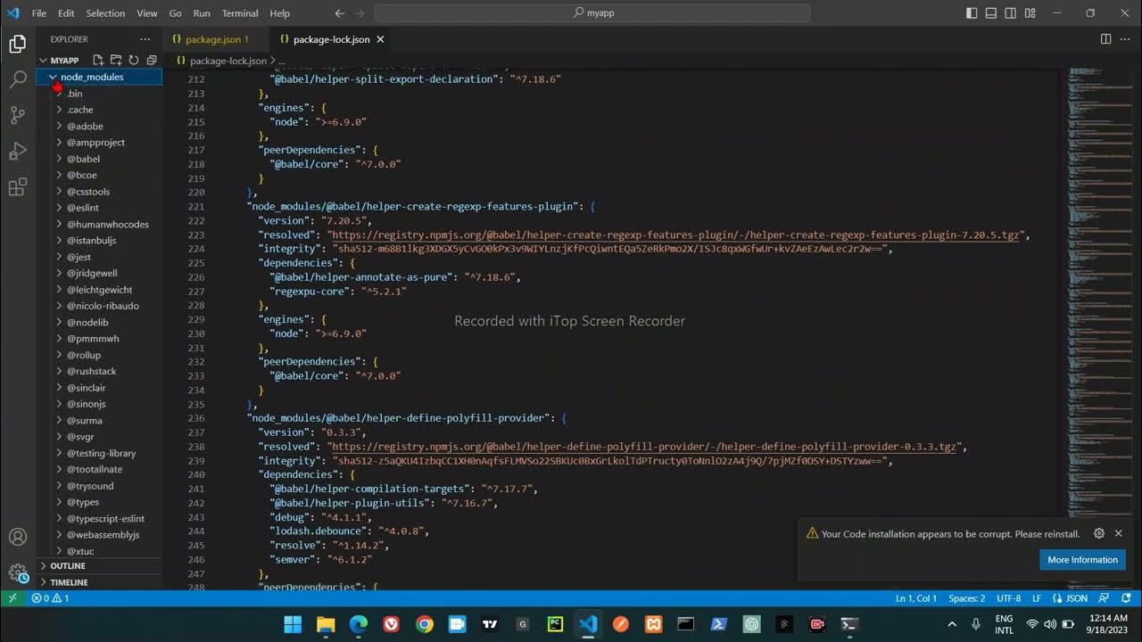 How To Create And Run Your First React App | React Tutorial - 2 - YouTube
