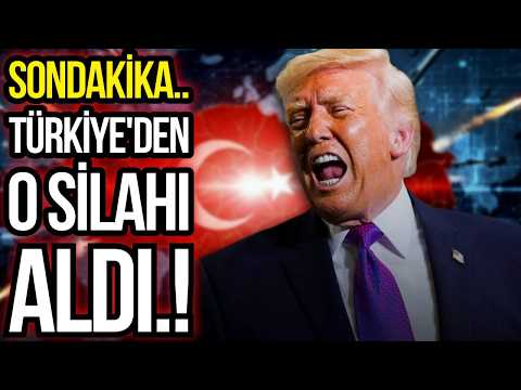 SONDAKİKA ABD,TÜRKİYE'DEN O SİLAHI ALDI!