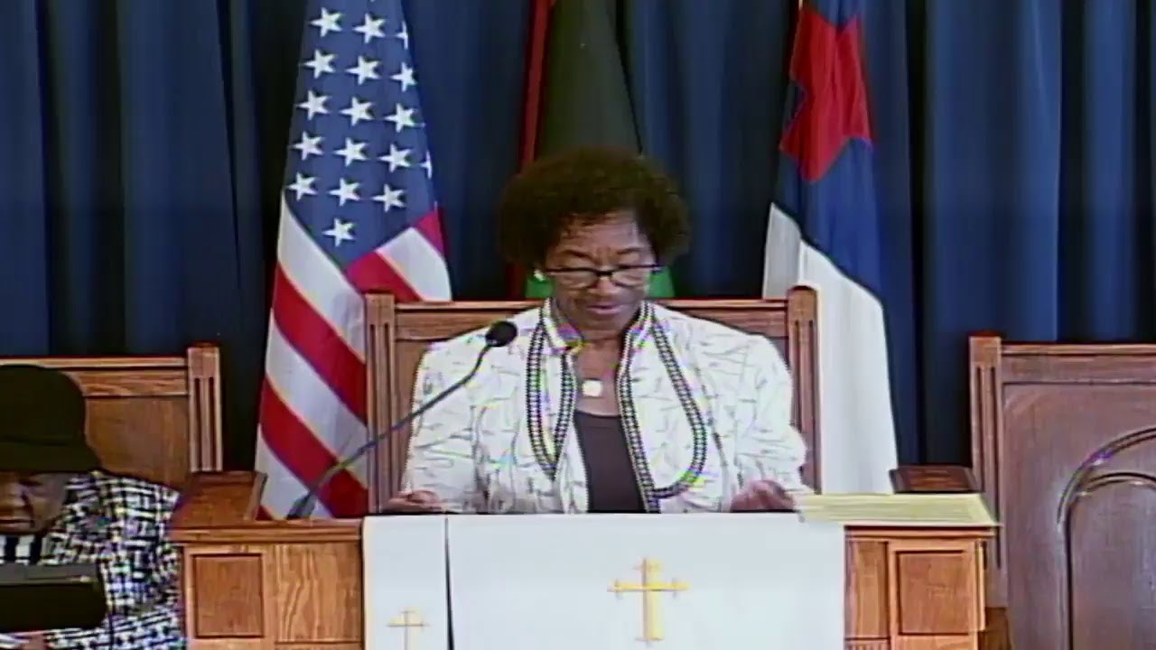 Rev. Lydia Ham Preaching At Sacred Word Ecumenical Church January 19 ...