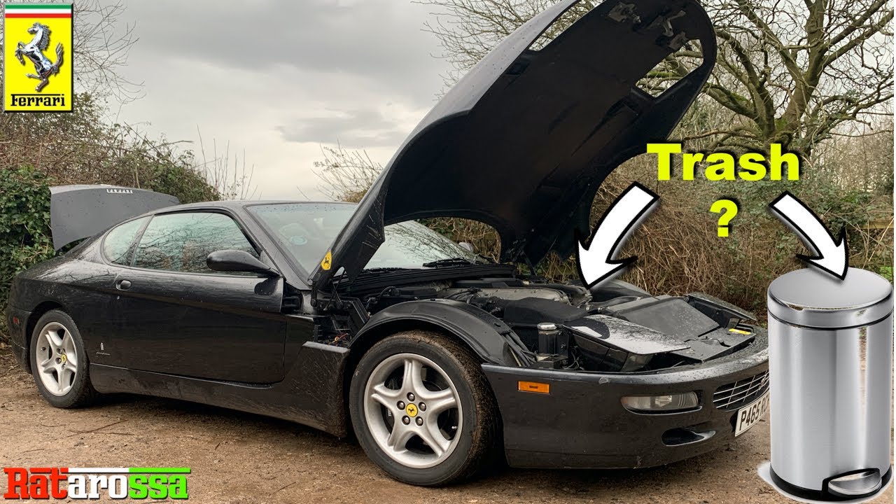 I Used a Trash Can to Fix My Ferrari 456 - YouTube