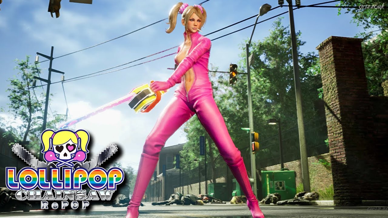 Lollipop Chainsaw RePOP Sexy Rider Costume Outfit (Full Game) - YouTube