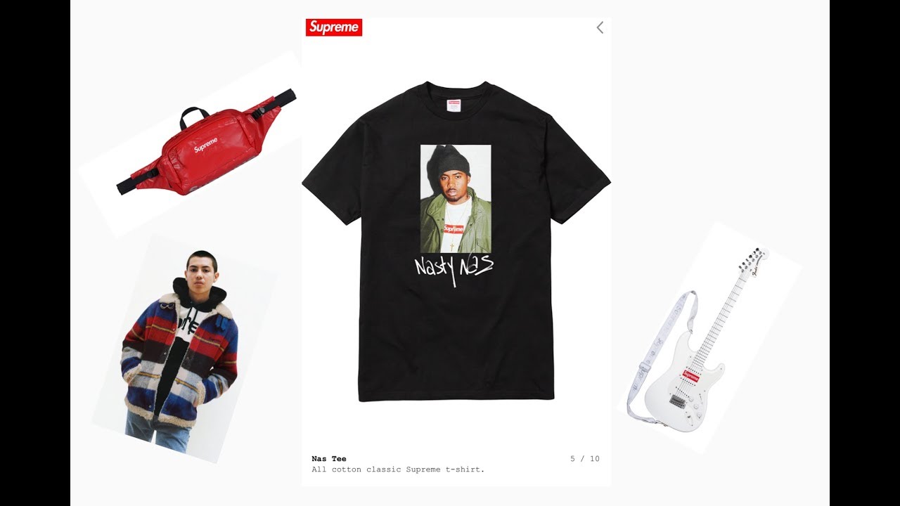 TOP 10 SUPREME ITEMS FALL/WINTER 2017 - YouTube