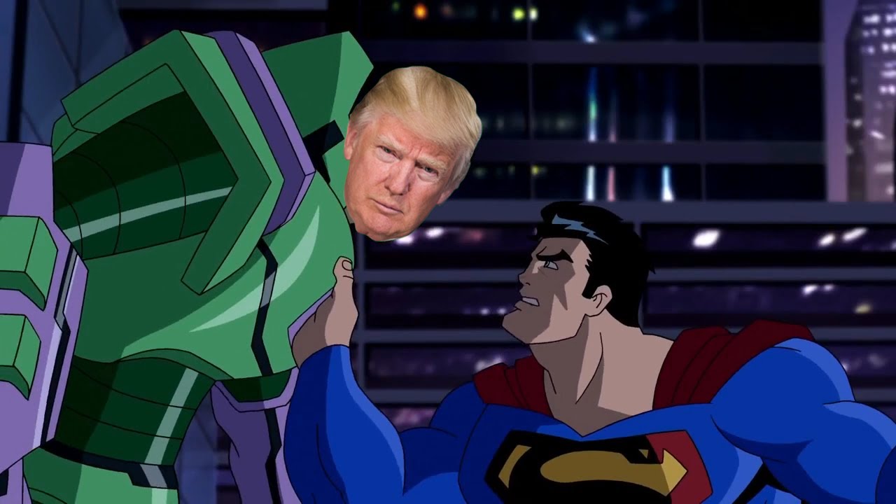 Superman Punches Donald Trump - YouTube