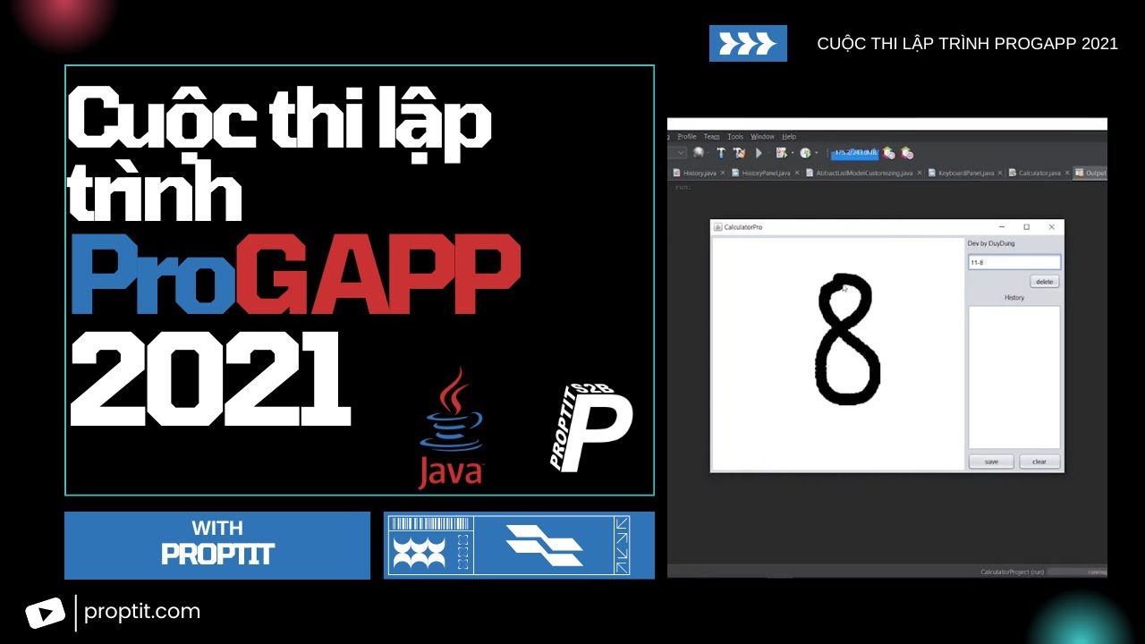 ProPTIT | Cuộc thi lập trình Java ProGApp 2021 - YouTube