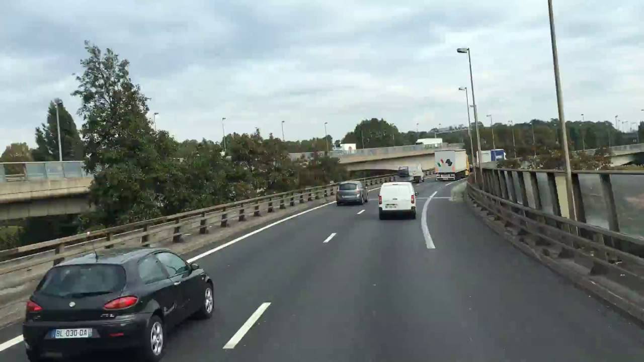 Paris ring A86 - YouTube