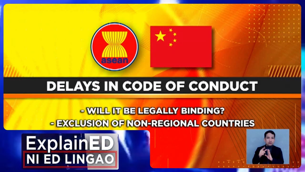 News ExplainED: South China Sea Code of Conduct | Frontline Pilipinas ...