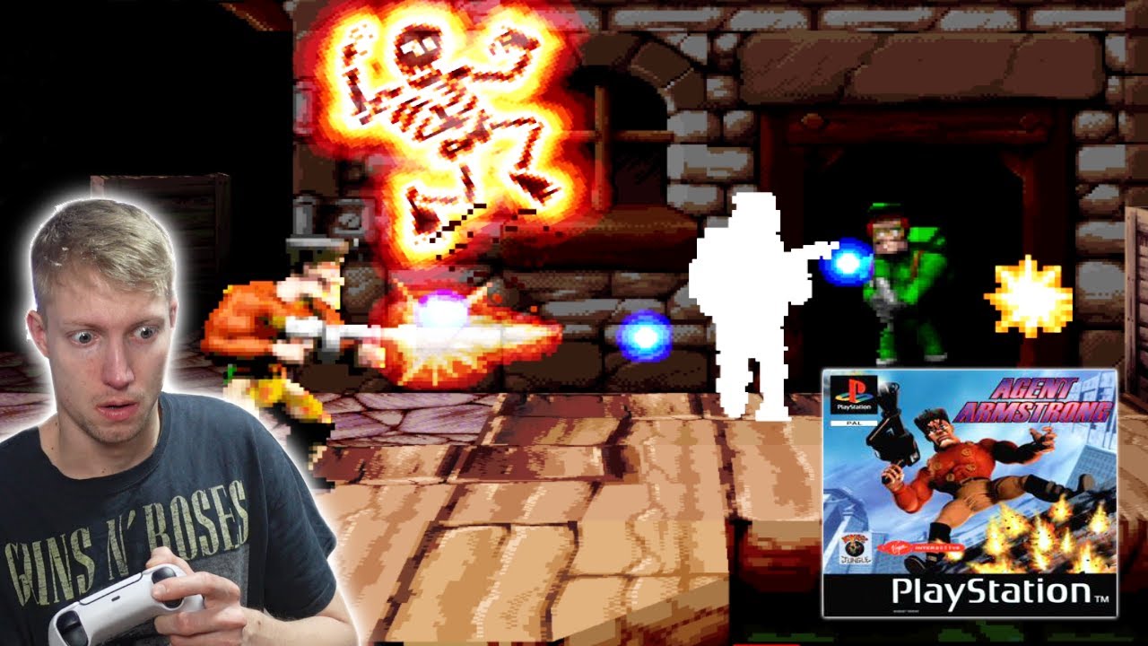 Agent Armstrong 🕹️ (PS1) Gameplay - Angezockt (1997) - YouTube