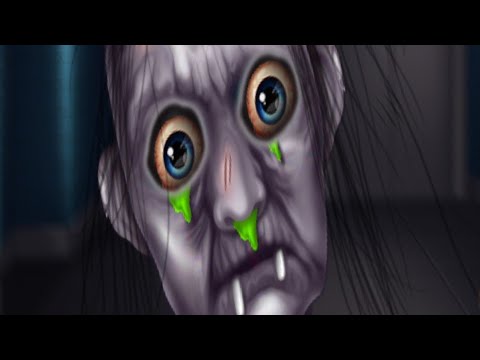 ASMR Ghost transformation makeup animation | 메이크업애니메이션 | rvg asmr - YouTube