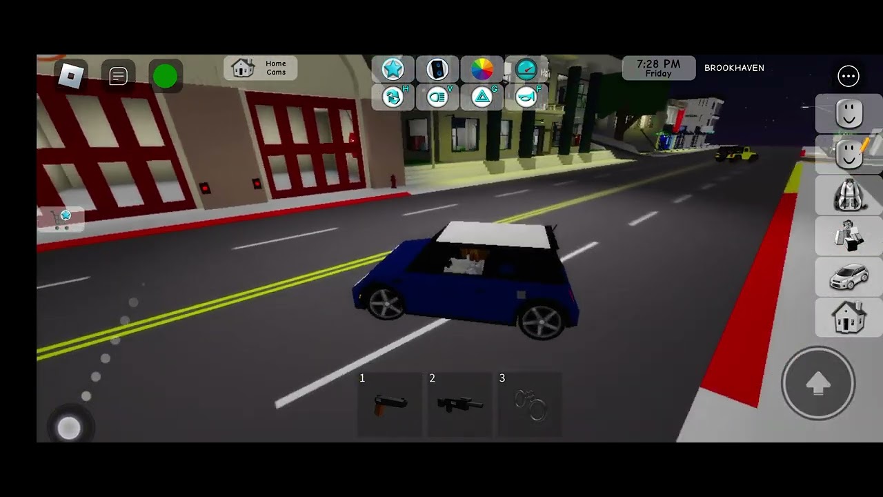playing Roblox Brookhaven - YouTube