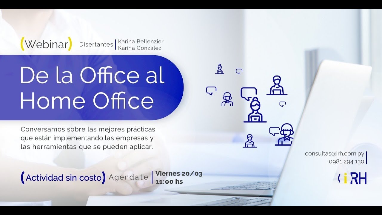 Webinar De La Office al Home Office iRH 2020 - YouTube