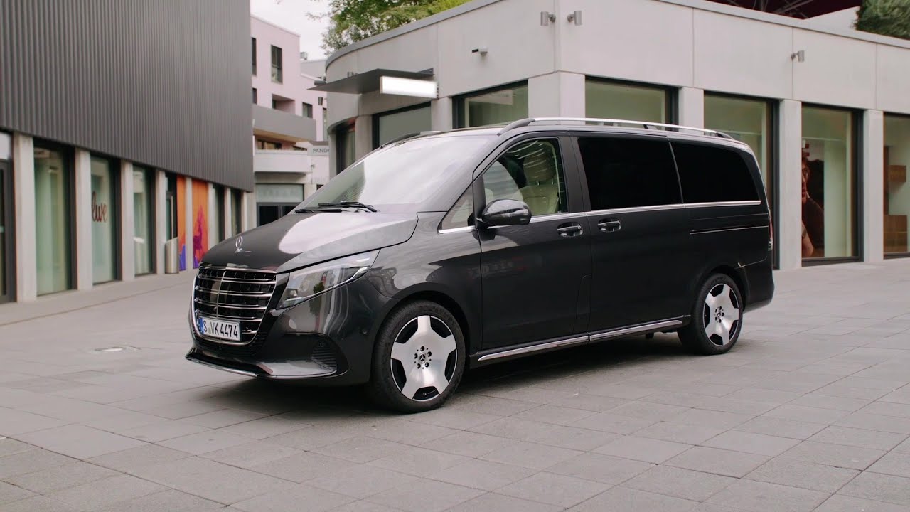 Mercedes-Benz V-Class EXCLUSIVE Design Preview - YouTube
