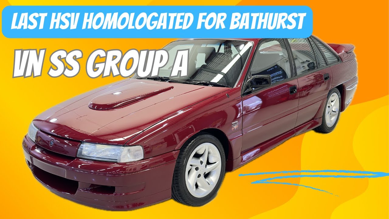 1990 VN SS GROUP A | HOMOLOAGTED FOR BATHURST | PETER BROCK | HSV - YouTube