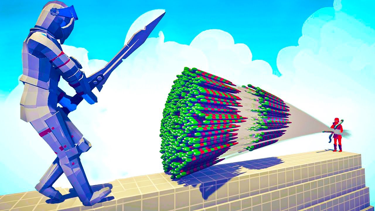 GIANT KNIGHT vs EVERY GOD -🏹 Totally Accurate Battle Simulator - TABS ...