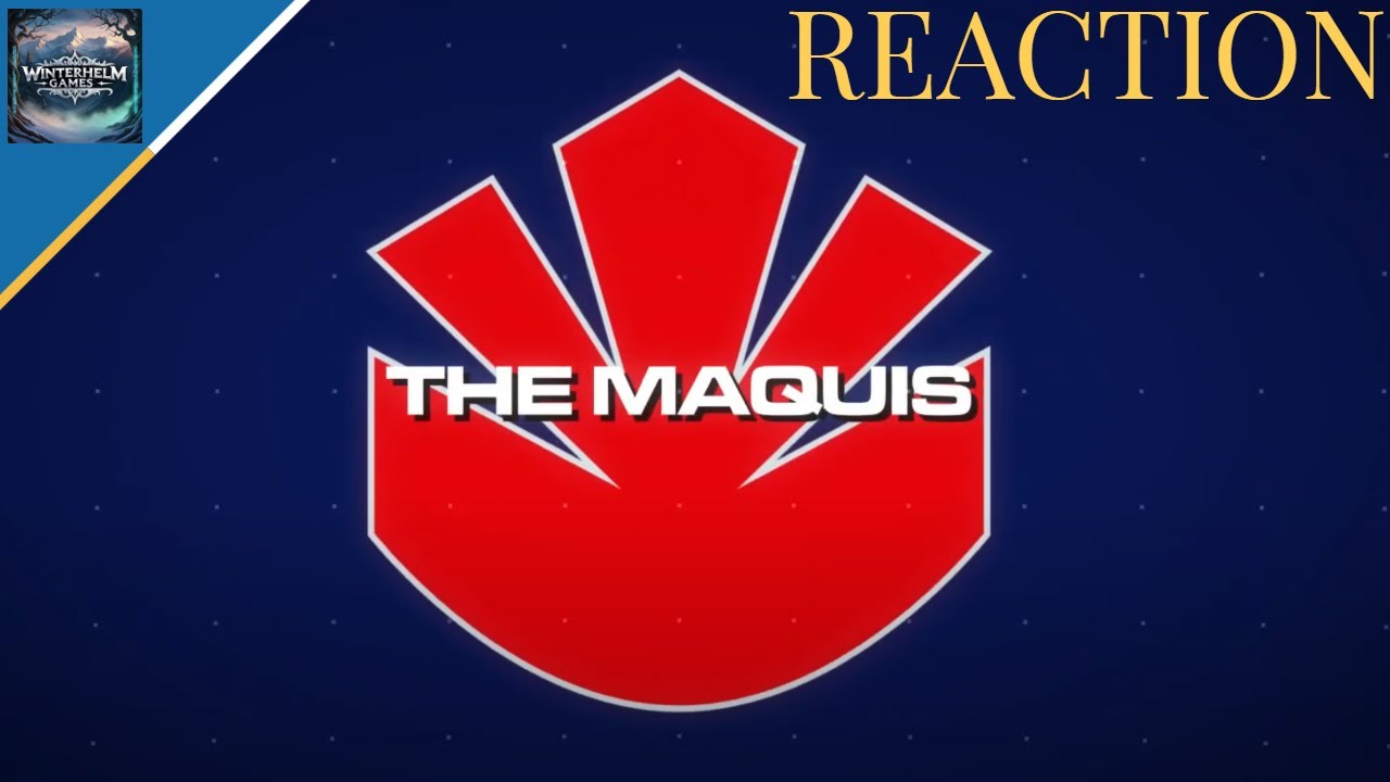The Templin Institute | The Maquis | Reaction - YouTube