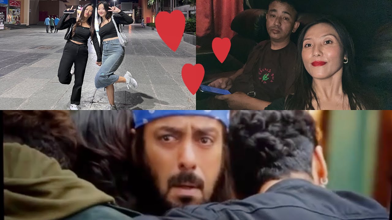 Movie night date with family |Sab k funny reactions ko dekheye 😂🫣 ...