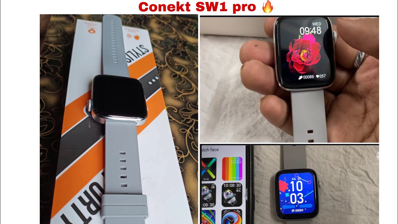 Conekt Sw1 pro Smartwatch Unboxing & Review - YouTube