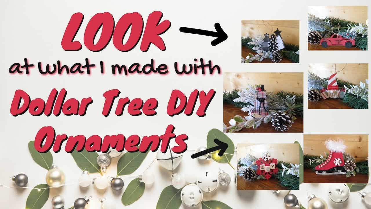 LOOK at what I made with Dollar Tree DIY Wood Ornaments~Easy to make ...