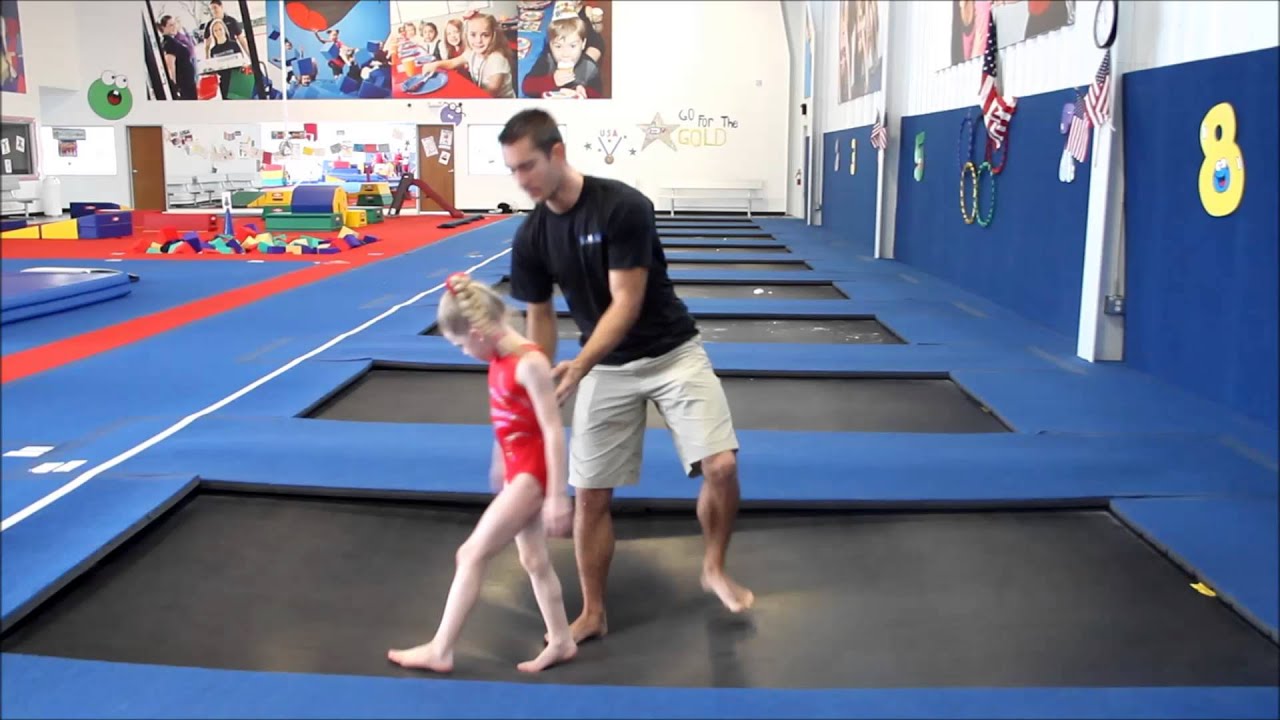 PAG Tramp Back Layout Drill 3 - YouTube