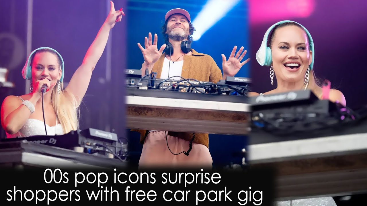 Music: 00s pop icons surprise shoppers with free car park gig | Keep Up ...