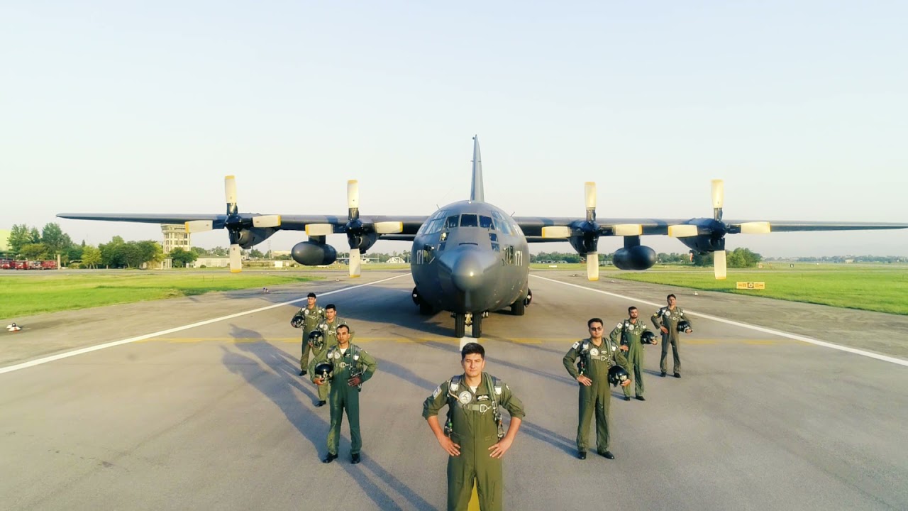 Pakistan Air Force C-130 participates in Virtual Air Tattoo 2021 - YouTube