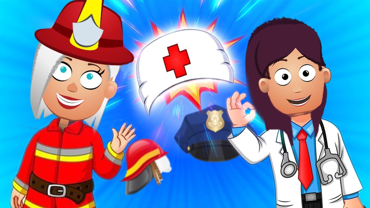 Doctor Police And Fireman + More Kids Songs Little Aliens - YouTube