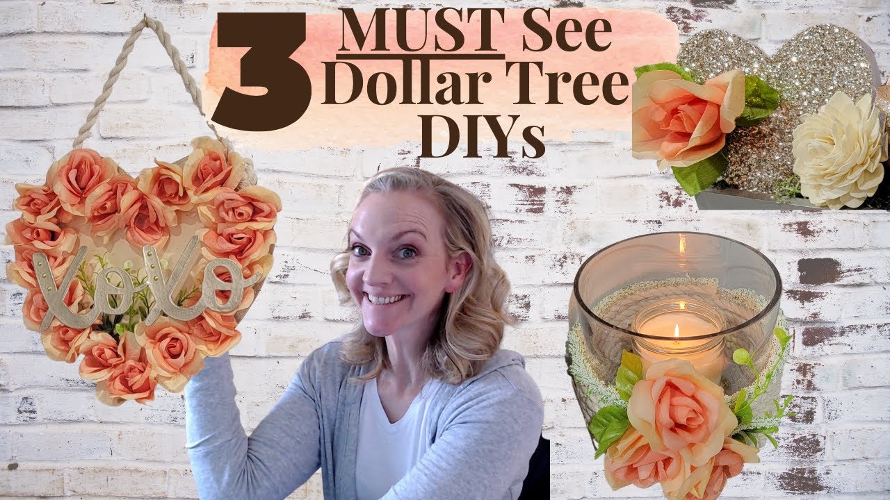 MUST SEE High End Dollar Tree Crafts! - YouTube