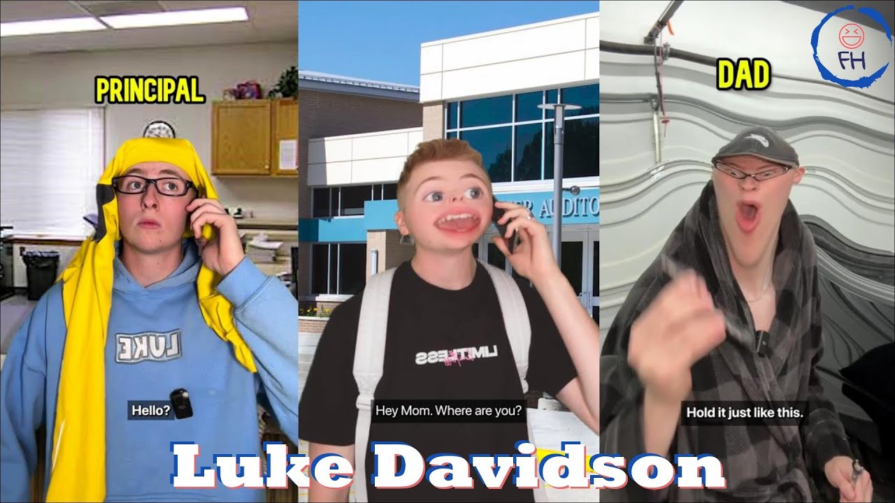 Funny Luke Davidson TikTok 2023 | New Luke Davidson TikTok Compilation ...