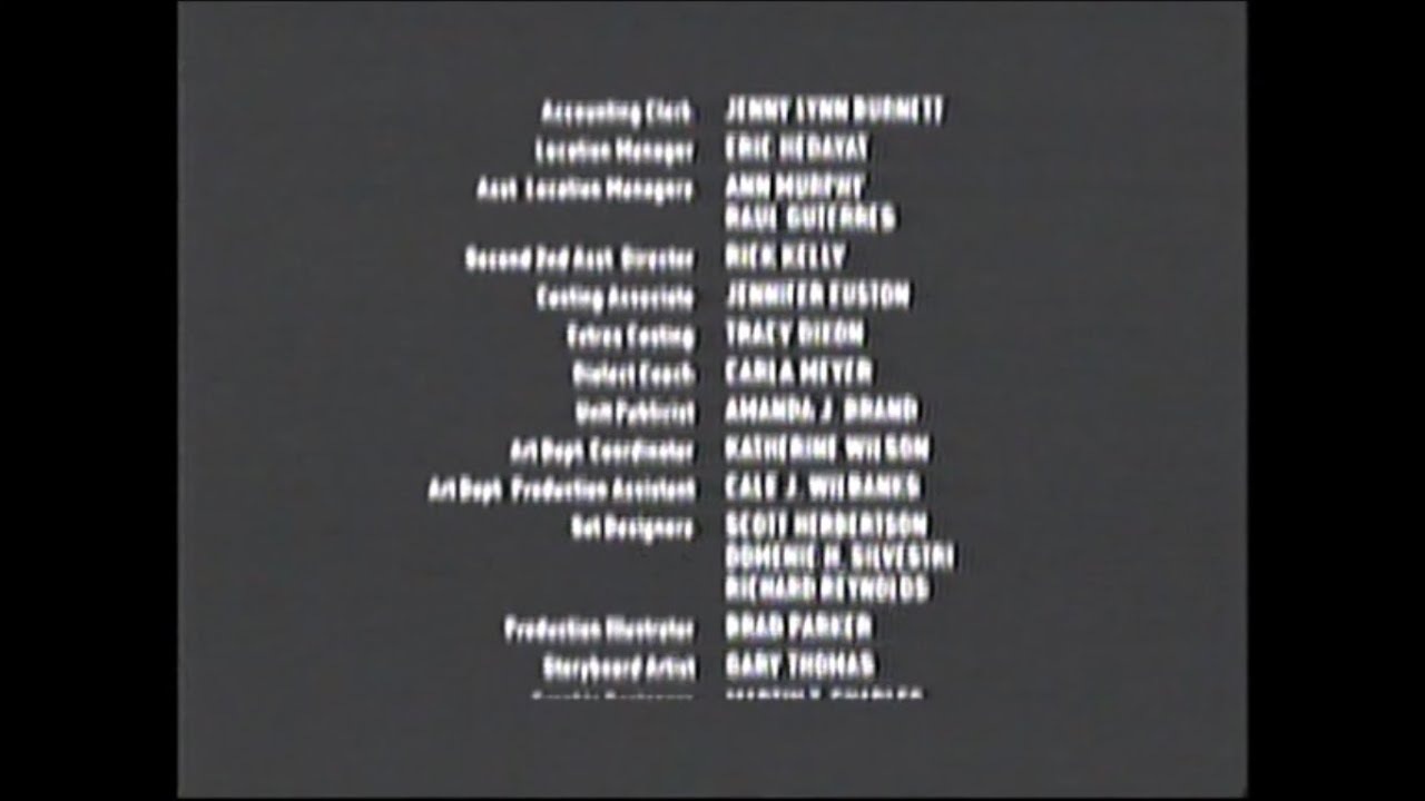 Envy (2004) End Credits (TBS 2016) - YouTube