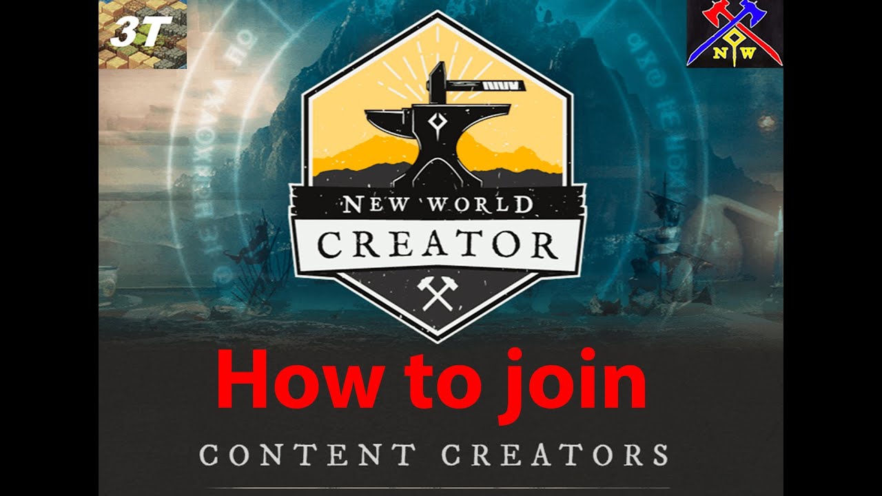 New World Beta - How to Join Creator Program and Get 5 Keys - YouTube