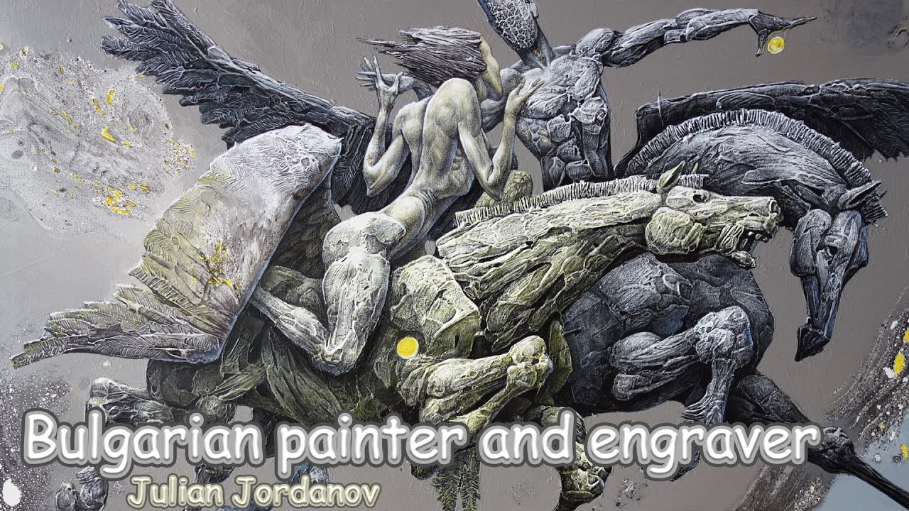 Bulgarian painter and engraver, Julian Jordanov. - YouTube
