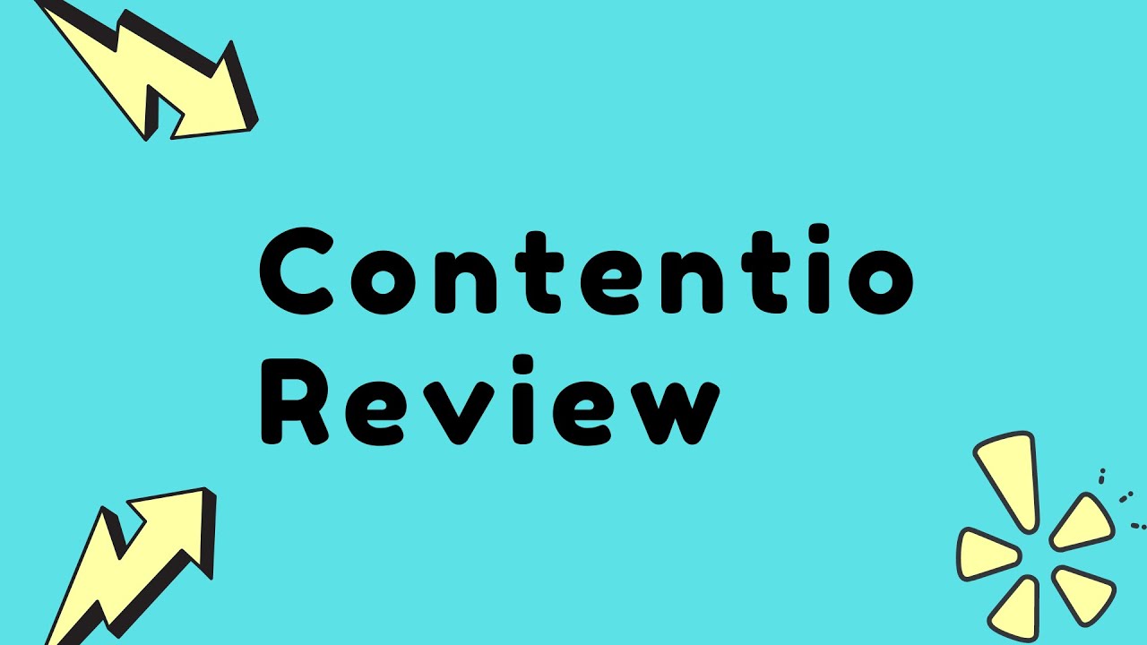 Contentio Review Create 100% Unique and Fresh Content in Any Niche at Low One Time Fee. - YouTube