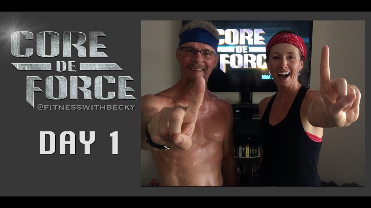 Day 1 of Core de Force - MMA Speed! - YouTube