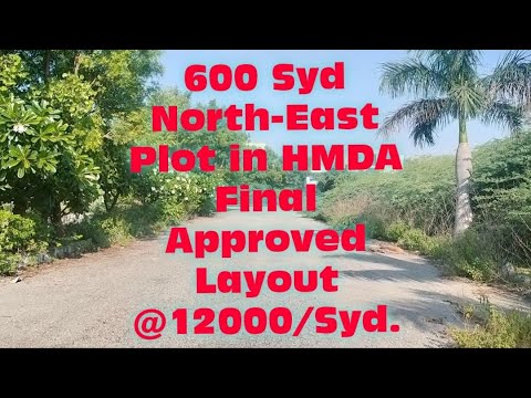 600 Syd North-East Plot in HMDA Final Approved Layout for Sale in ...