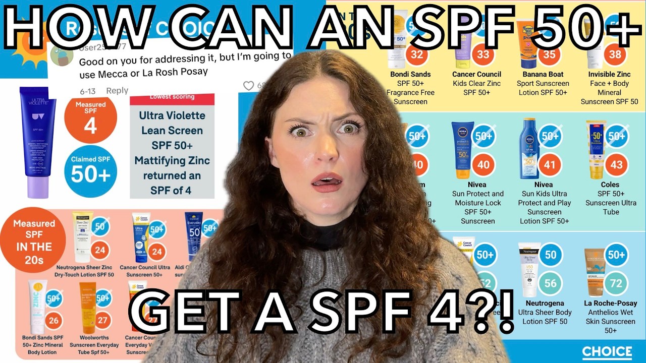 Why did the Choice Sunscreen Testing cause so much CONTROVERSY??? - YouTube