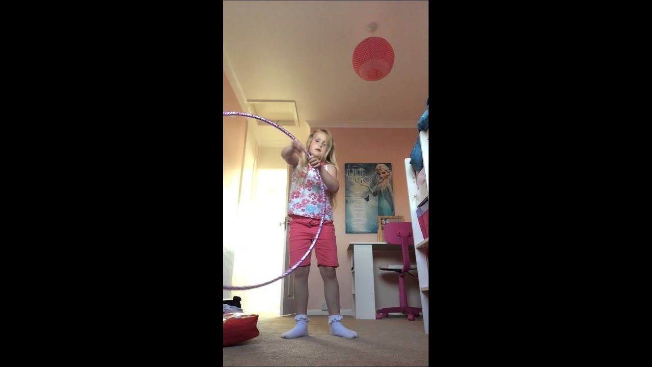How to hula hoop handstand and gymnastics - YouTube
