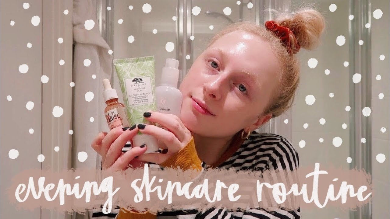 MY EVENING SKINCARE ROUTINE | EMILY ROSE - YouTube