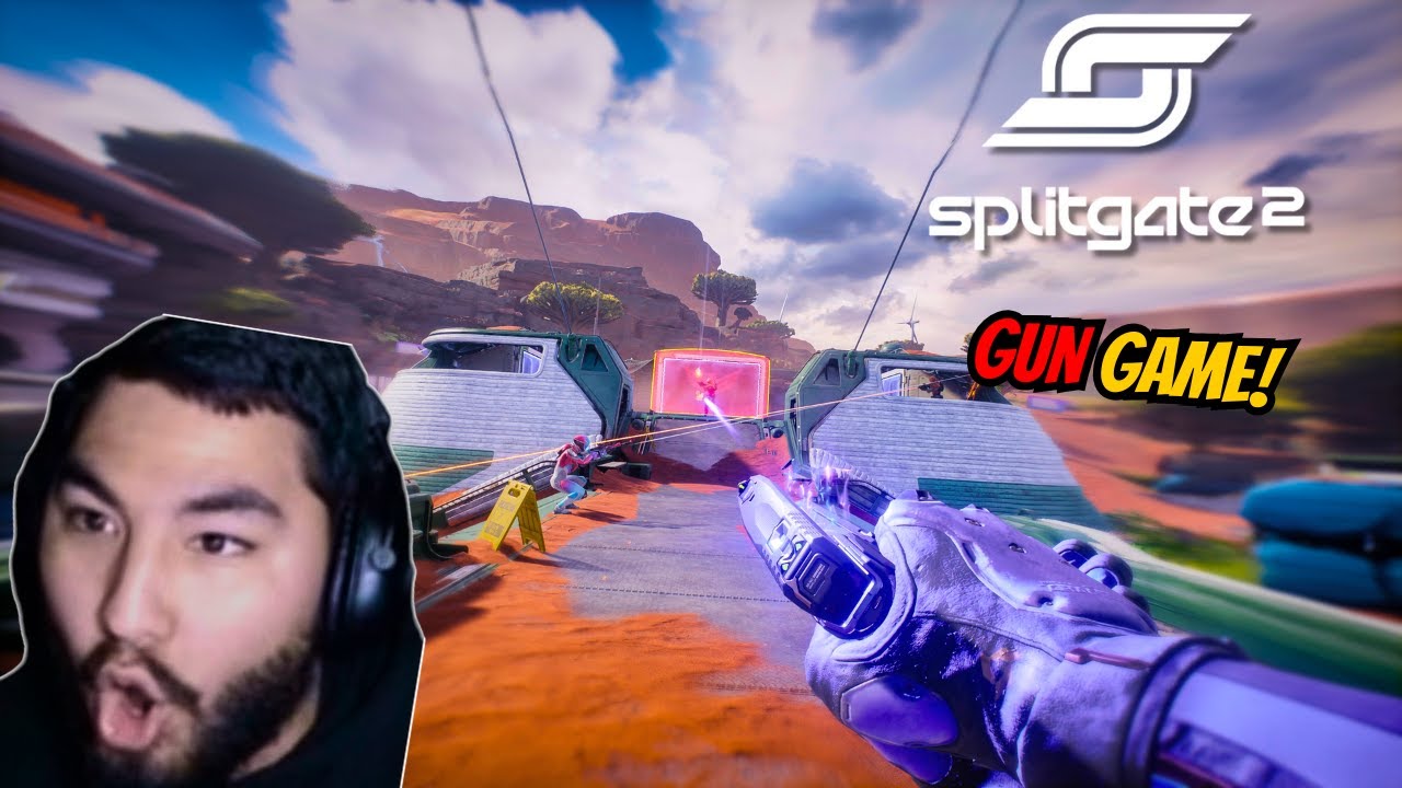 I Tried Gun Game in Splitgate 2 For The First Time.. (IM GOATED) - YouTube