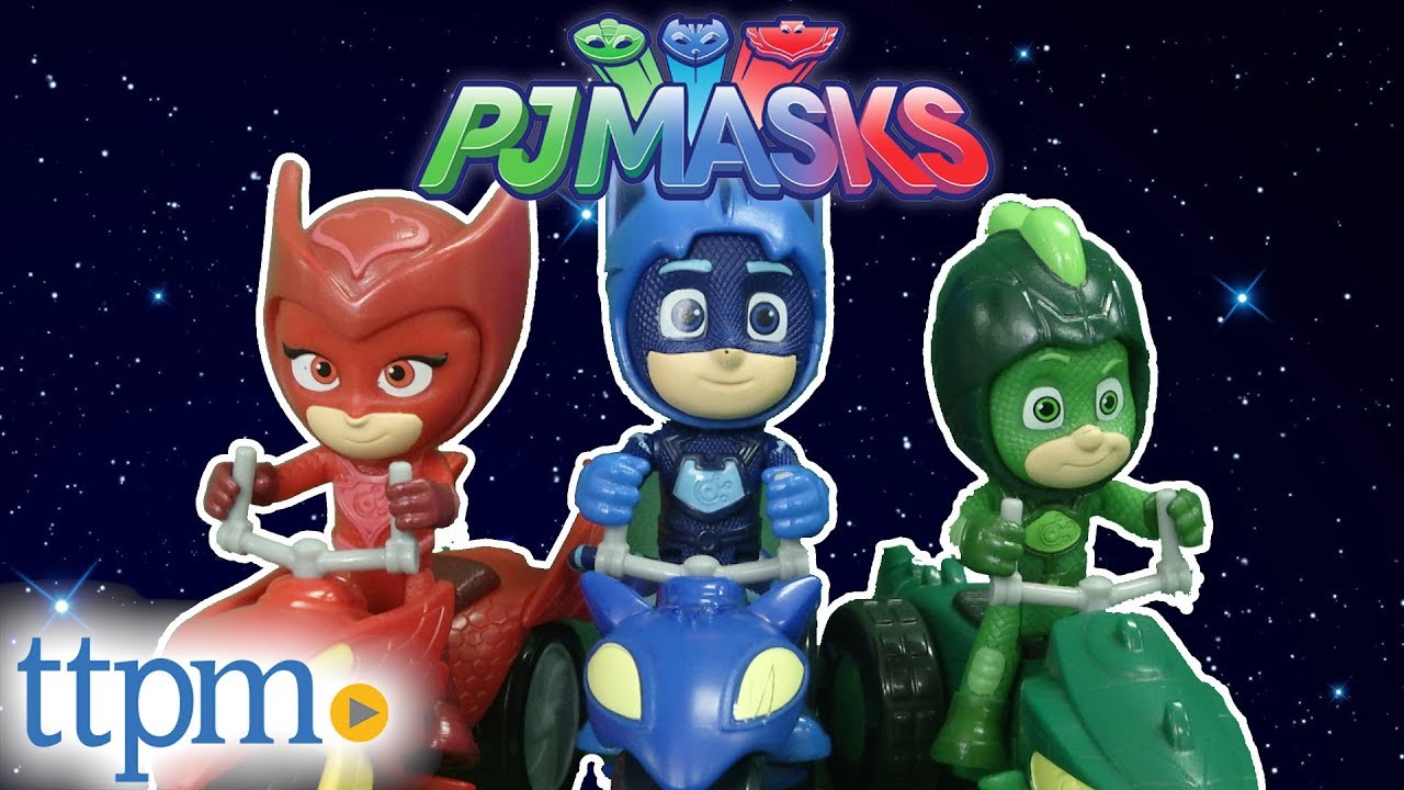 PJ Masks Super Moon Adventure Catboy, Gekko, and Owlette Moon Rovers ...