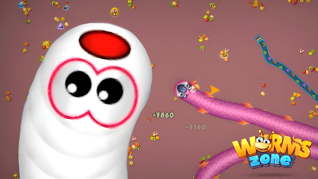 Worms Zone.io epic score 5,354,000+ million The best Gameplay - YouTube