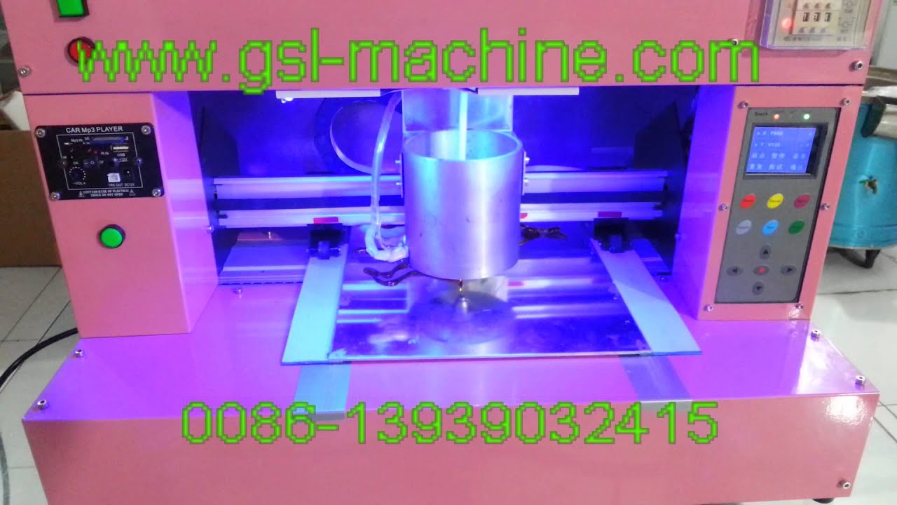Sugar painting machine - YouTube