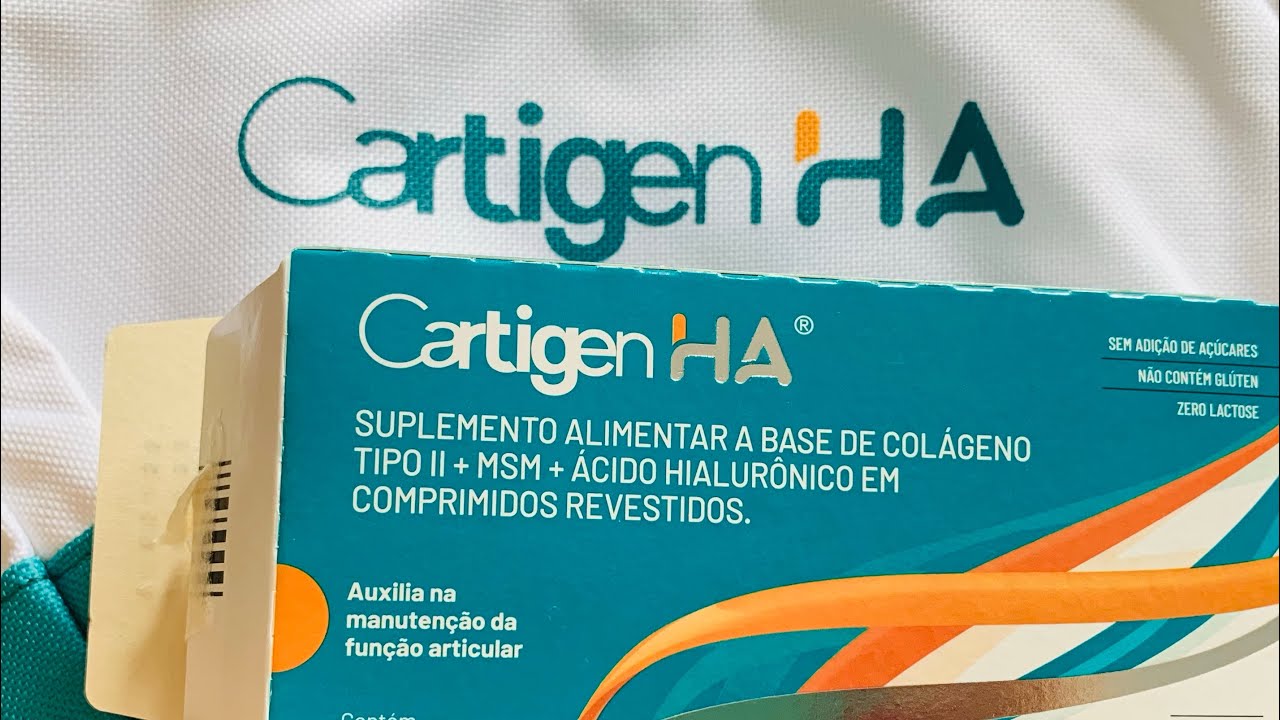 CARTIGEN HA " SuPlemento Alimentar a Base de Colágeno " I VANESSA CESAR ...